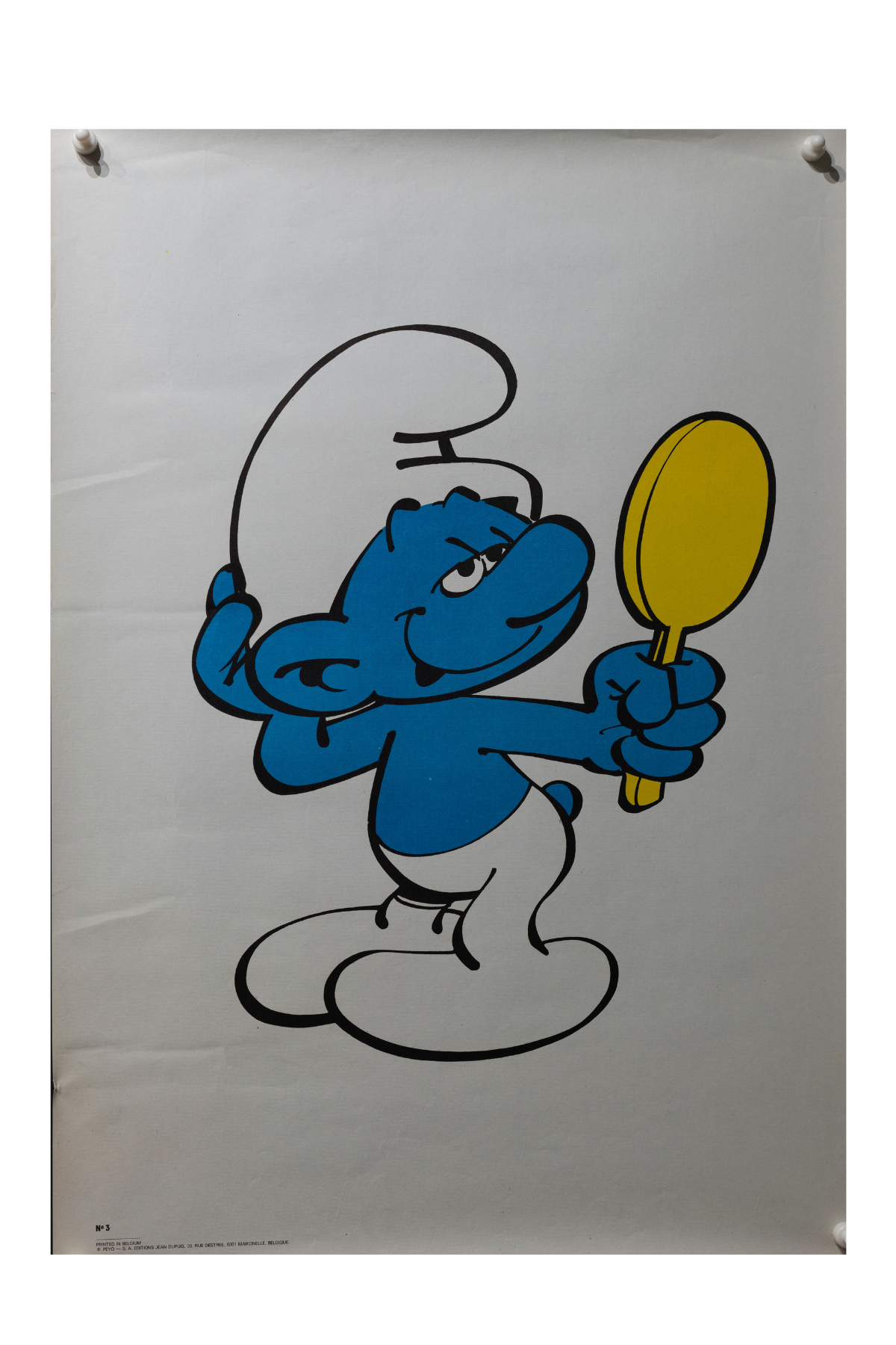 Smurf Yellow Mirror