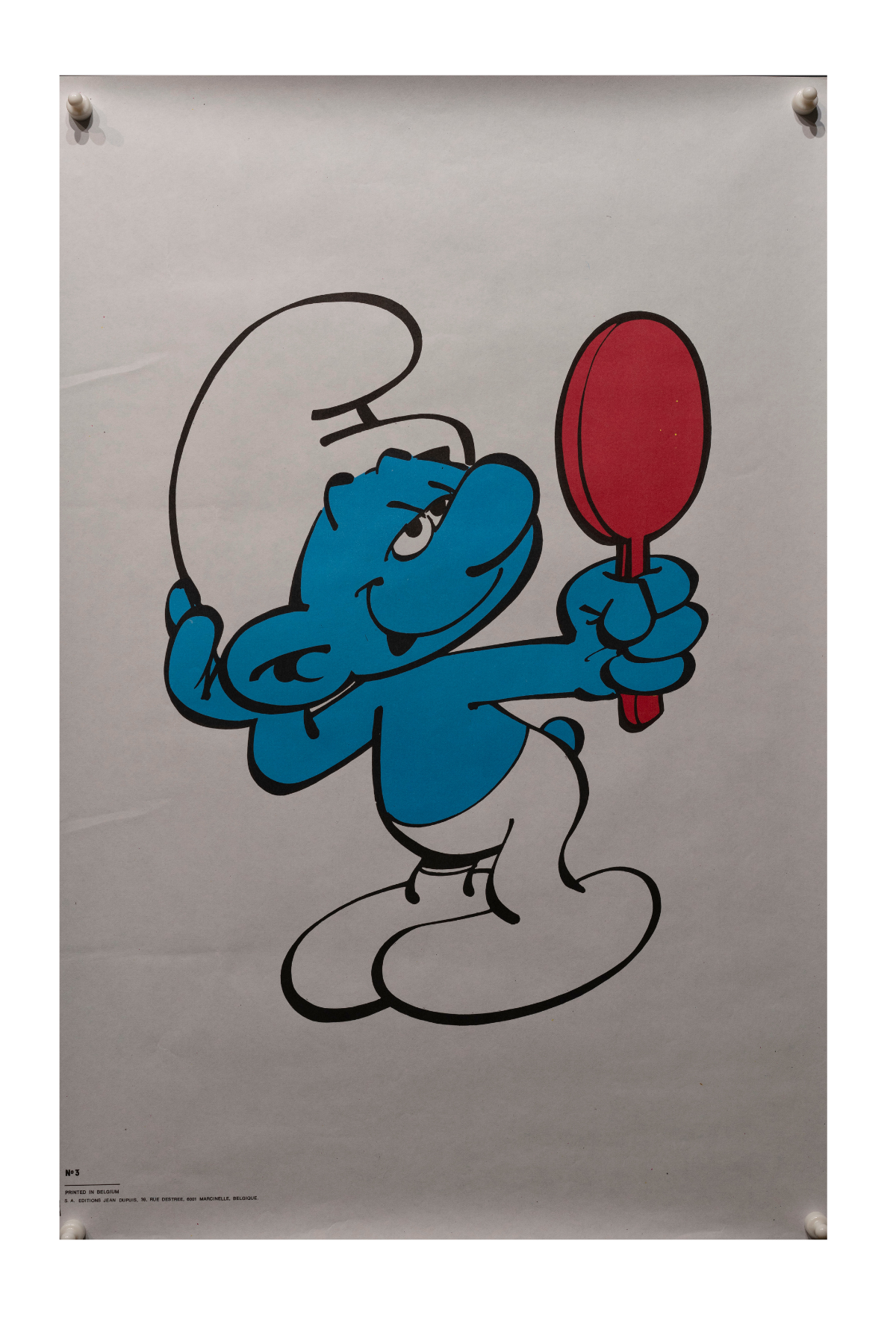 Smurf Red Mirror